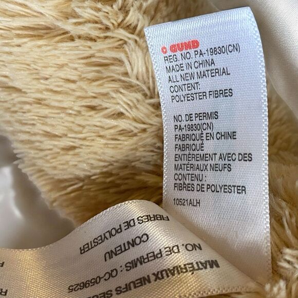 Gund | Toys | Baby Gund My First Teddy Plush Tan Bear Stuffed Animal ...
